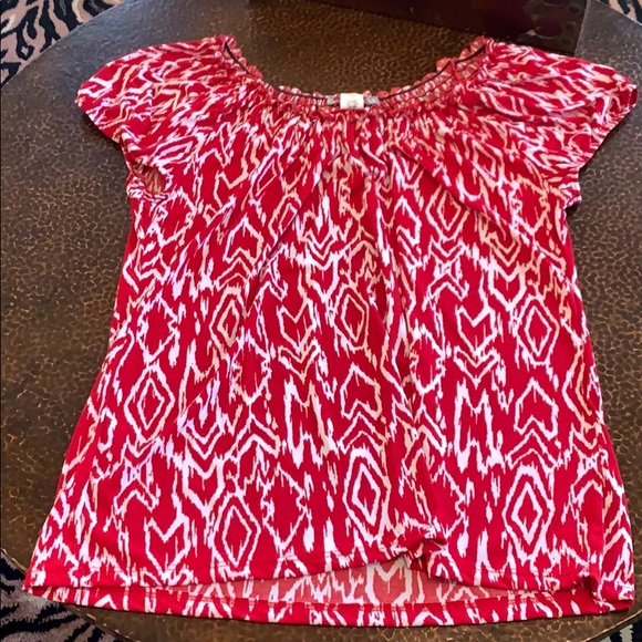 Tops | Authentic Carol Rose Cap Sleeve Top | Poshmark